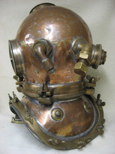 Swedish diving helmets
