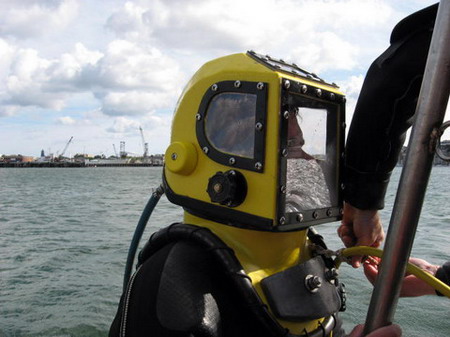 Diving Demonstrations - Testing New Equipment
