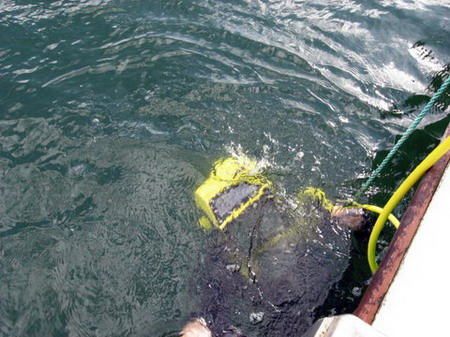 Diving Demonstrations - Testing New Equipment