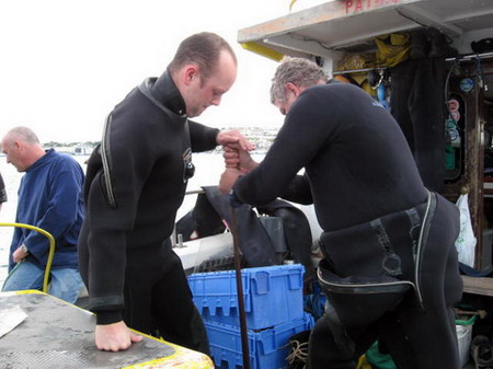 Diving Demonstrations - Testing New Equipment