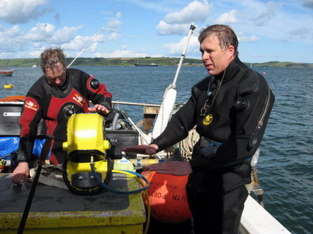 Diving Demonstrations - Testing New Equipment