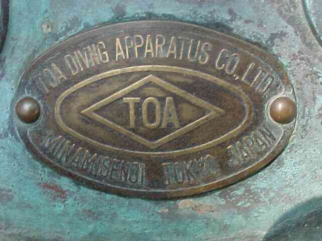 Japanese diving helmets - Toa